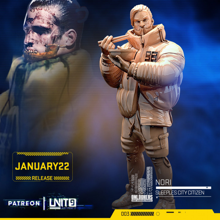 3D Printable Cyberpunk models BUNDLE - (January22 release) by UNIT9