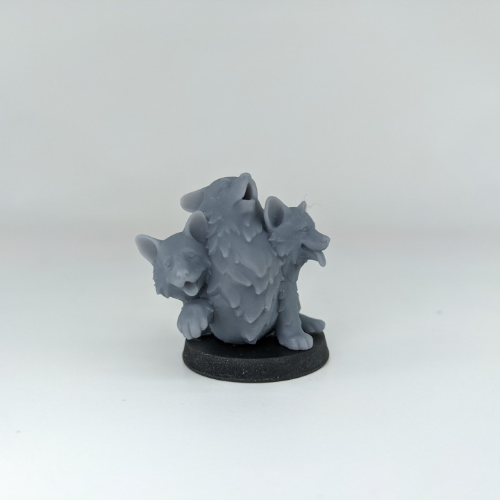 3D Printable Baby Cerberus by Manuel Boria