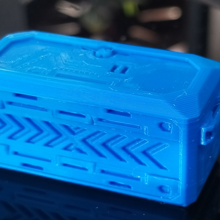 3D Printable Futuristic Crate v4 by Canna Chris