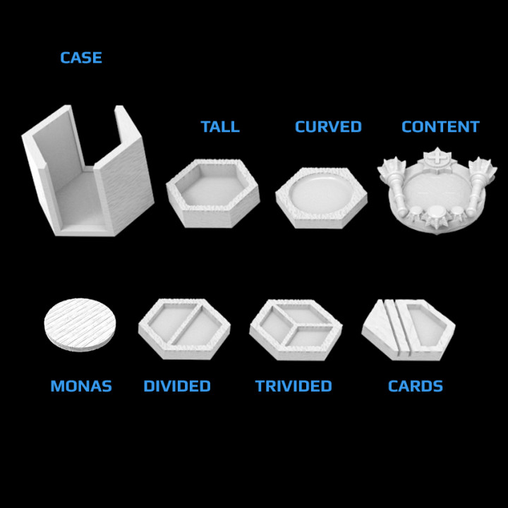 3D Printable TC11 Cleric Coaster & Trays :: Possibly Cool Dice Tower 2 ...