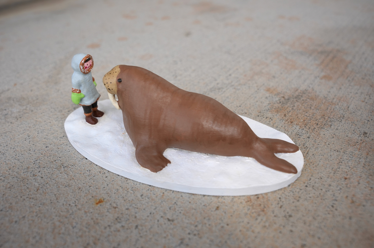 3D Printable Walrus by Philippe Barreaud