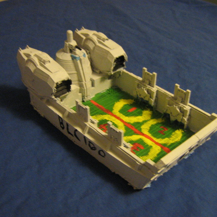 3D Print of Battlemech Landing Craft by LanceLeader