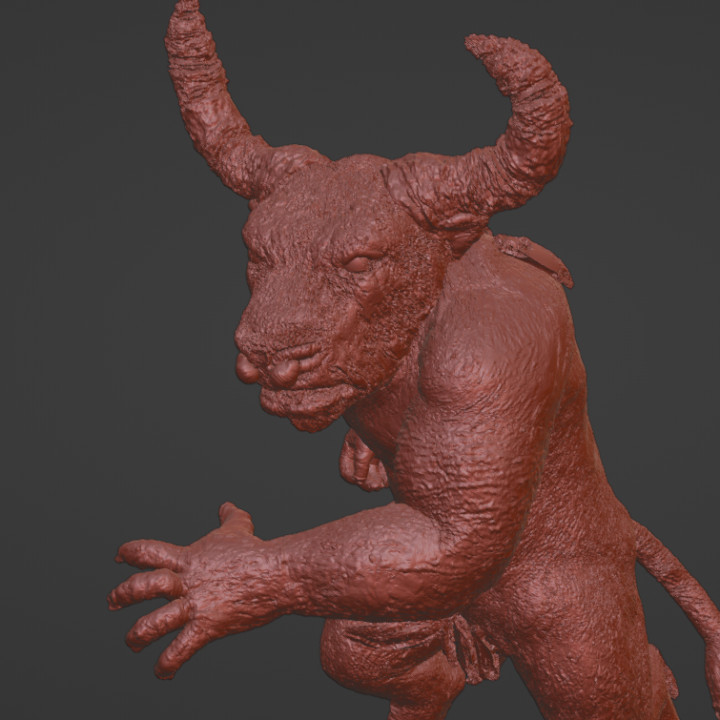 3D Printable Minotaur by Goodcat3d