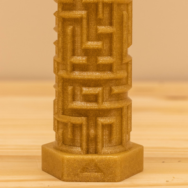 3D Printable Labyrinth Puzzle Gift Box by Zachary Lance