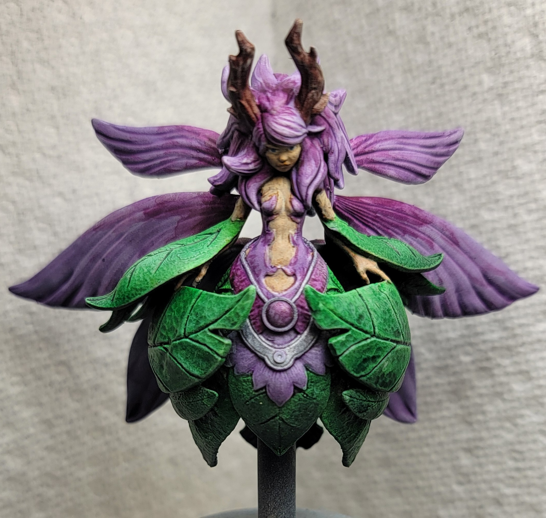 3D Printable Fairy Queen / Female Nature Spirit Leader / Royal Forest ...