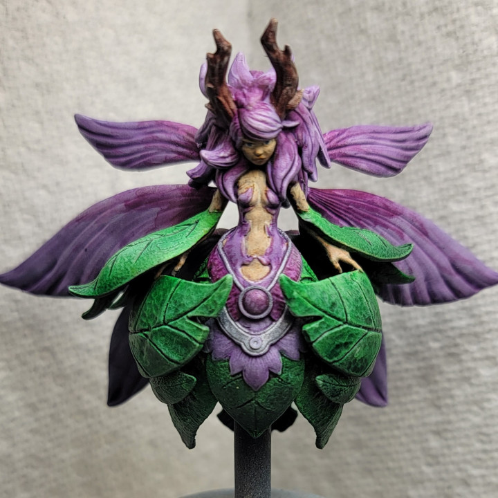 3D Print of Fairy Queen / Female Nature Spirit Leader / Royal Forest ...