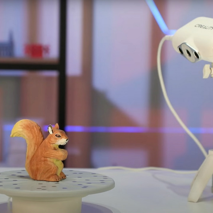 3D Printable Squirrel by Creality