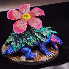 3D Printable Elder Terrasaur (pose 1 of 3) by Mini Monster Mayhem