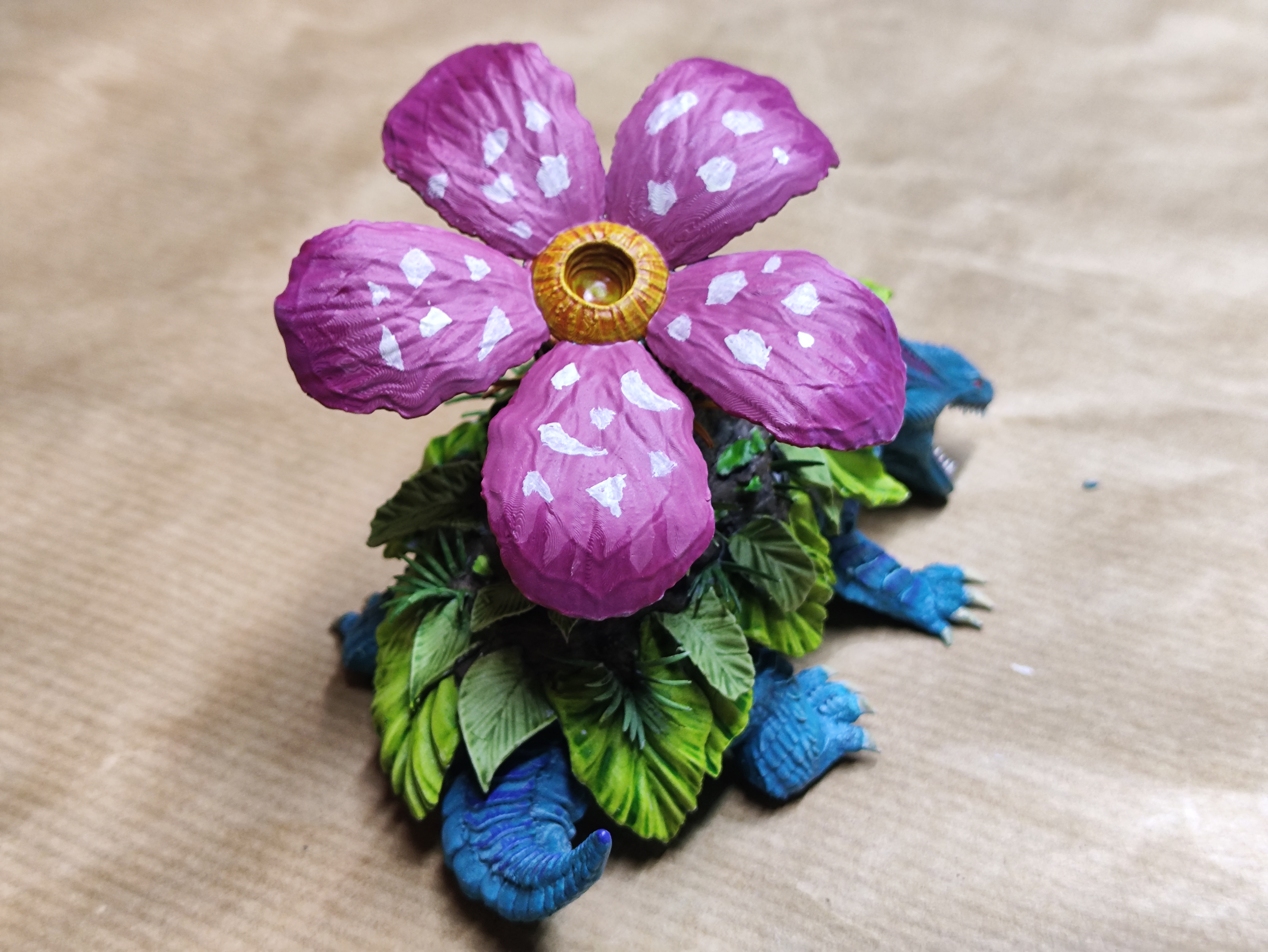 3D Printable Elder Terrasaur (pose 1 of 3) by Mini Monster Mayhem