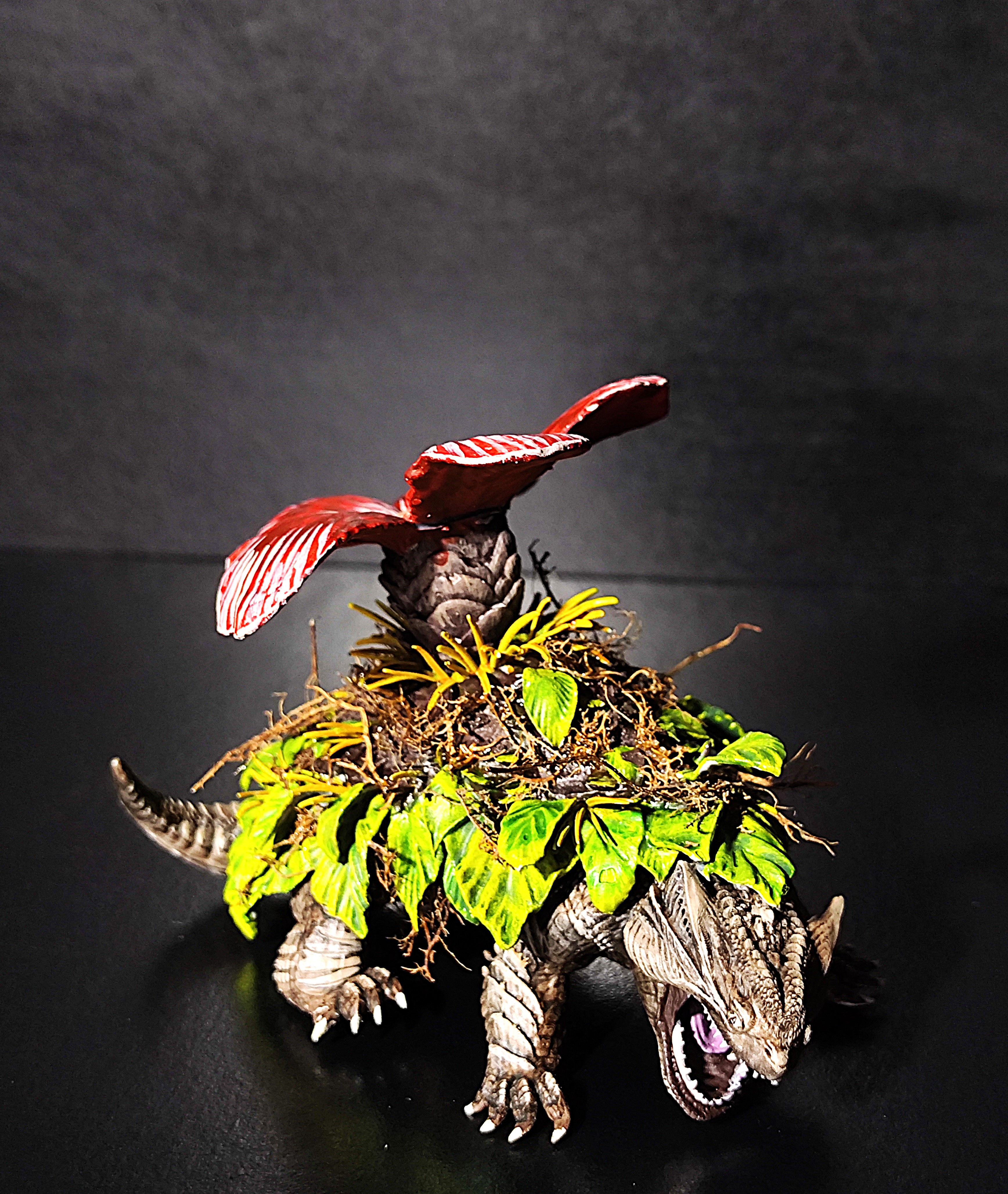 3D Printable Elder Terrasaur (pose 1 of 3) by Mini Monster Mayhem