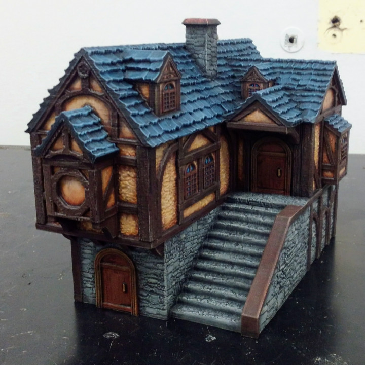 3D Print of The Medieval Barons House by echostation