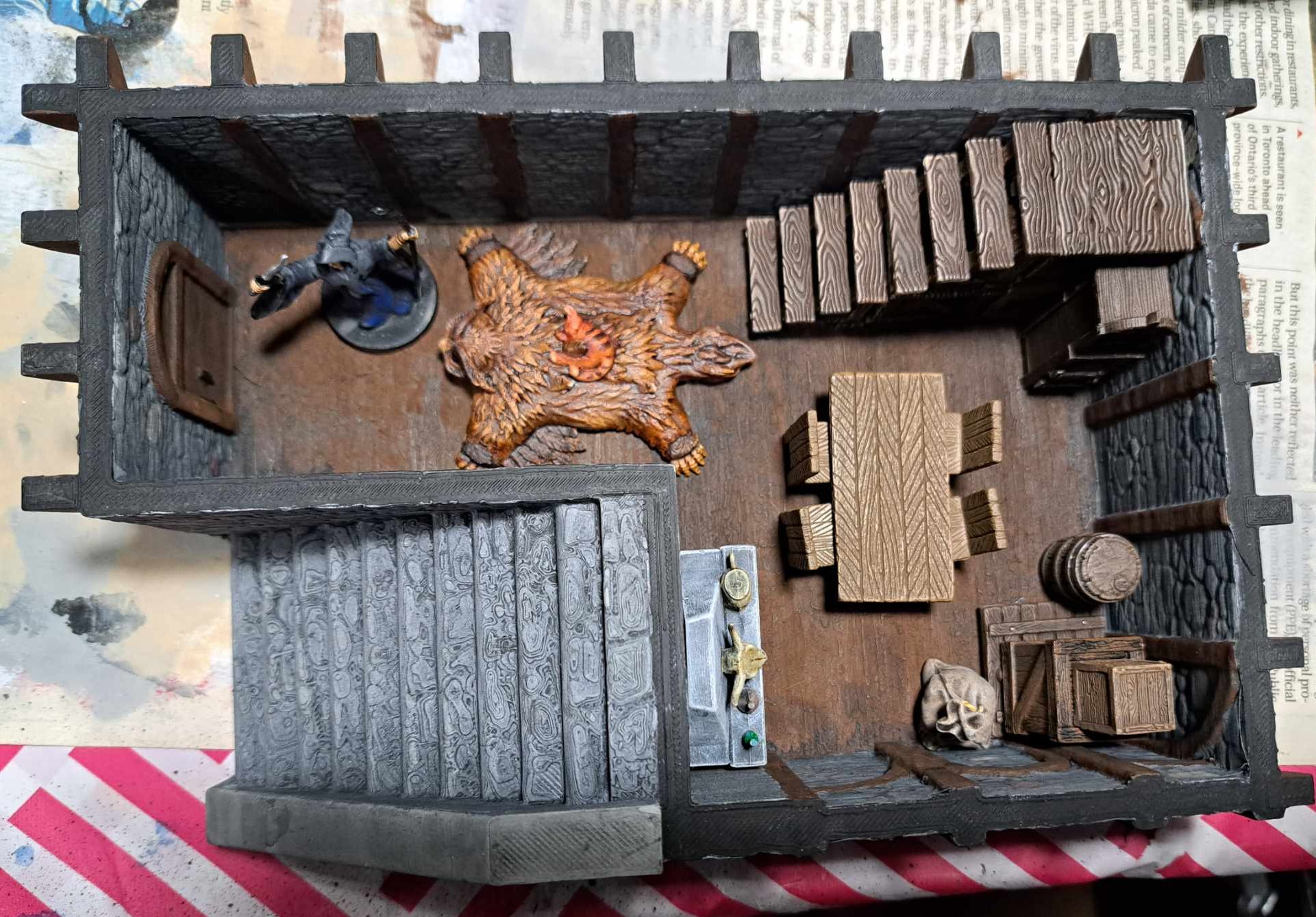 3D Printable The Medieval Barons House by Tabletop Terrain