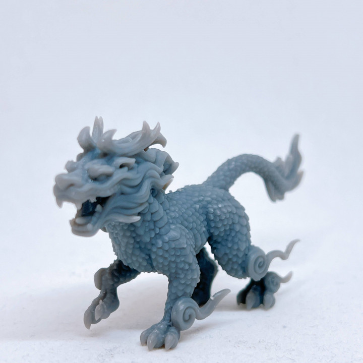 3D Printable Kirin by Willy Kao