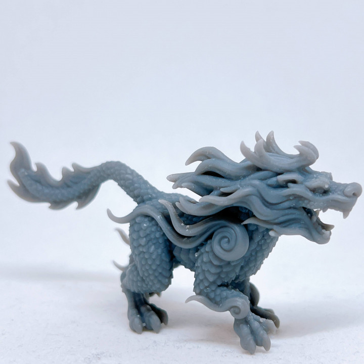 3D Printable Kirin by Willy Kao