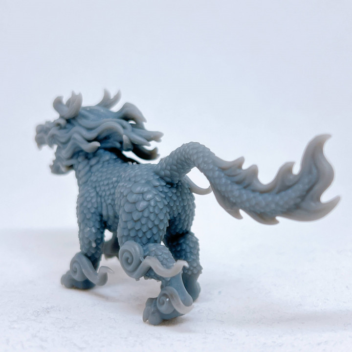 3D Printable Kirin by Willy Kao