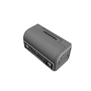 3D Printable Futuristic Crate v5 by Canna Chris