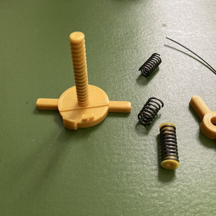 3D Printable Spring Factory 1.2 by vincent baillet