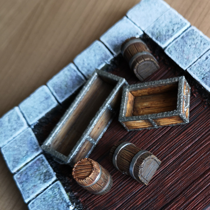 3D Print of Terrain and Objectives by killakatze