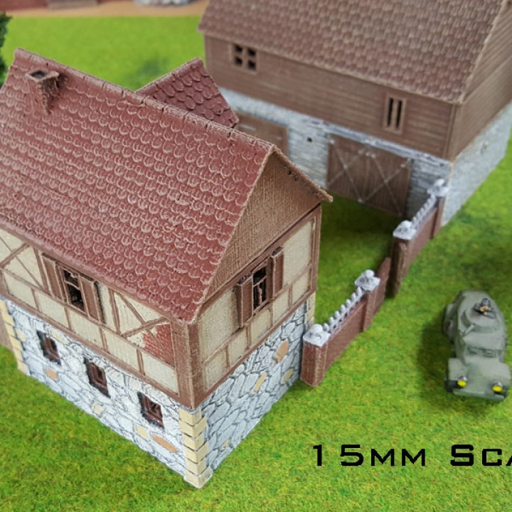 3D Printable Farm set for 3D printing by 3D-Printfiles