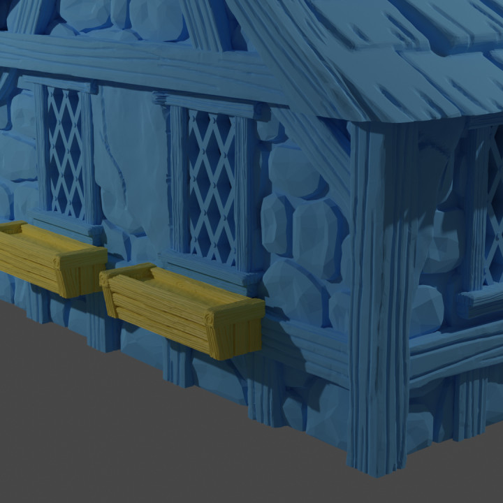 3D Printable The Cottage Set by Donald Stouffer