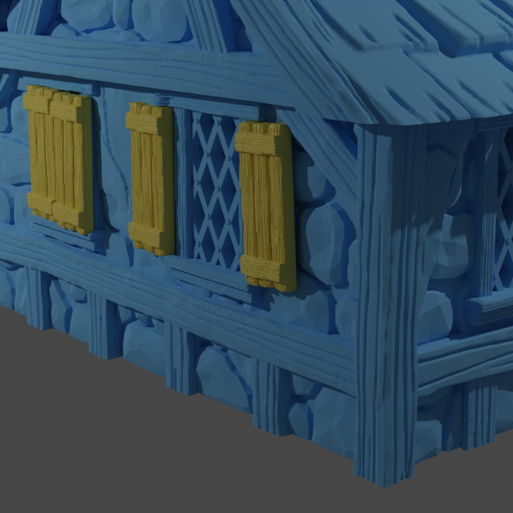 3D Printable The Cottage Set by Donald Stouffer