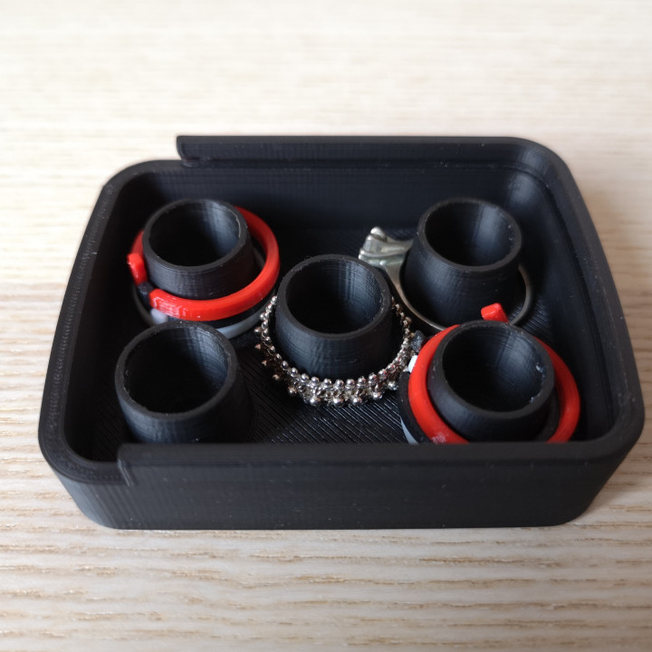 3D Printable Ring Box by Stefano Airoldi