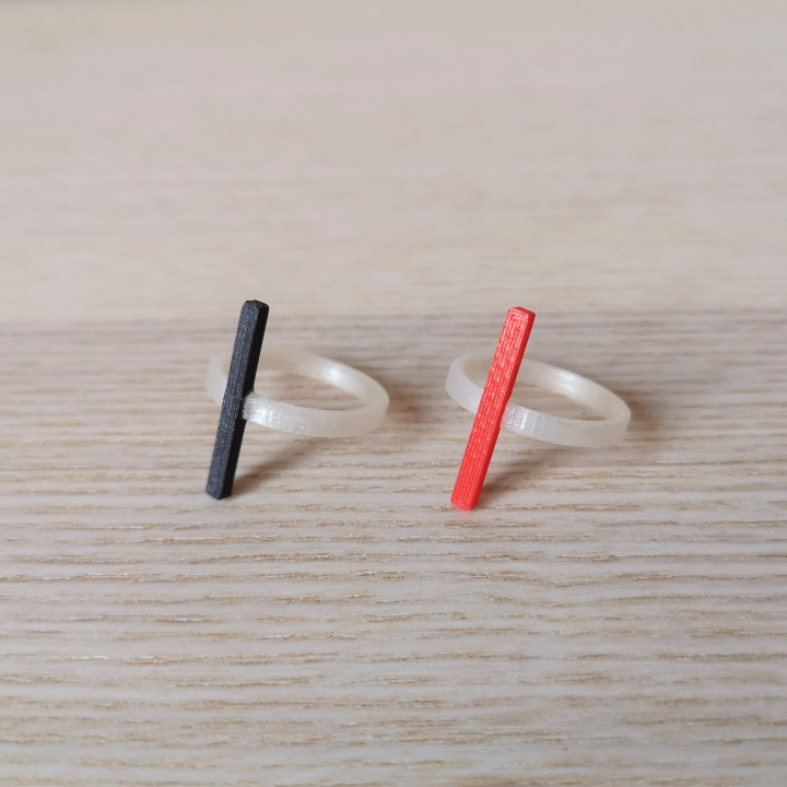 3D Printable Minimalist Ring 3 (parametric) by Stefano Airoldi