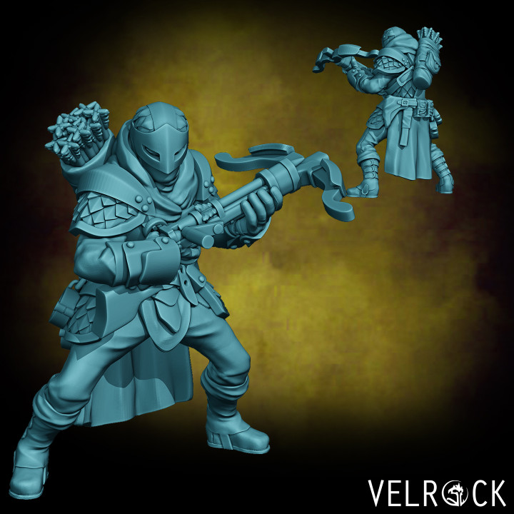 3D Printable Bounty Hunters' Guild 1 (PRESUPPORTED) by Velrock Art ...