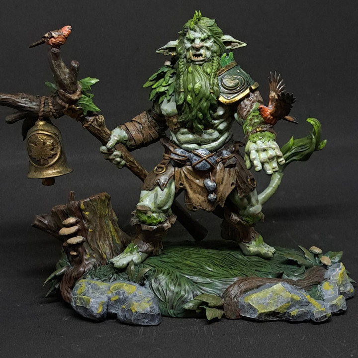 3D Print of Leshy 32mm and 75mm pre-supported by gevo22