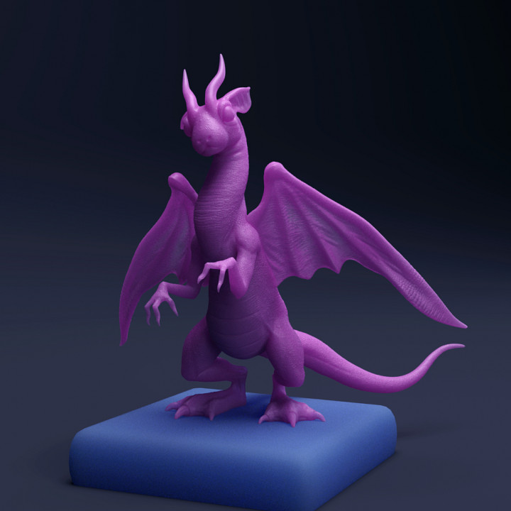 3D Printable little Dragon by 3DprintingRealms