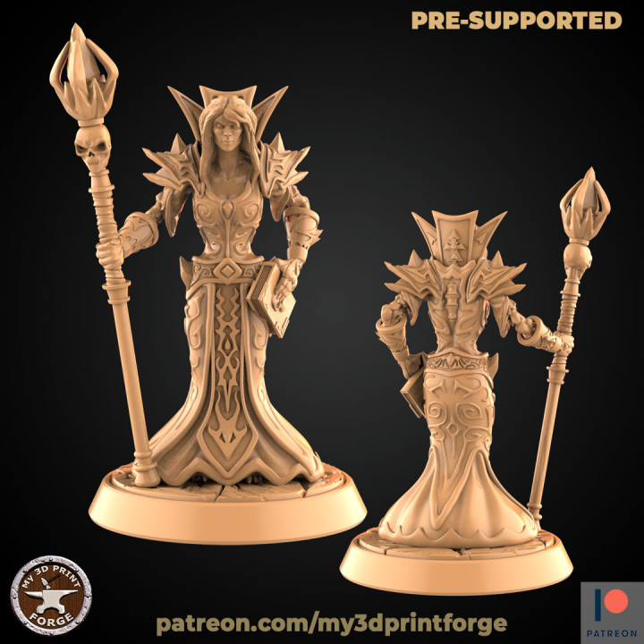 3D Printable Undead BUNDLE (15 Unique pre-supported STLs) by My3DPrintForge