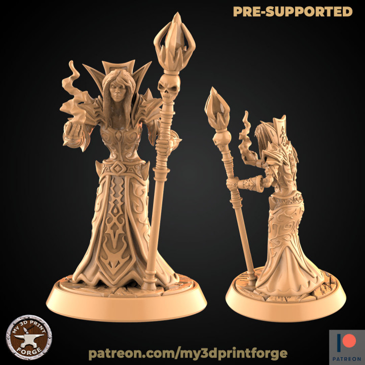 3D Printable Undead BUNDLE (15 Unique pre-supported STLs) by My3DPrintForge