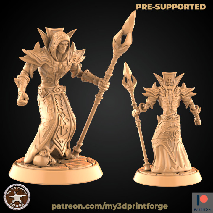 3D Printable Undead BUNDLE (15 Unique pre-supported STLs) by My3DPrintForge