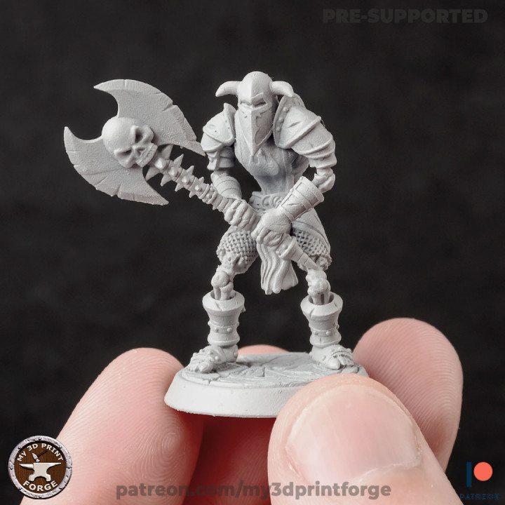 3D Printable Undead BUNDLE (15 Unique pre-supported STLs) by My3DPrintForge