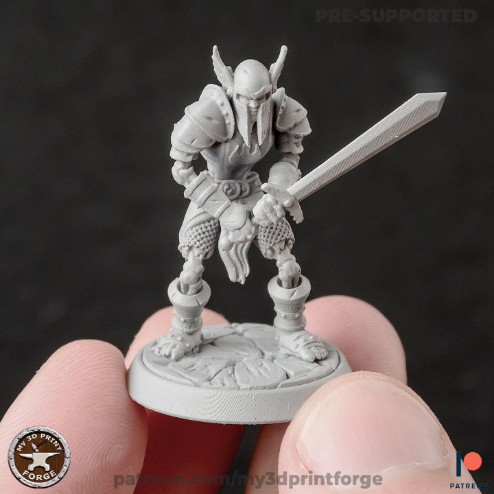 3D Printable Undead BUNDLE (15 Unique pre-supported STLs) by My3DPrintForge