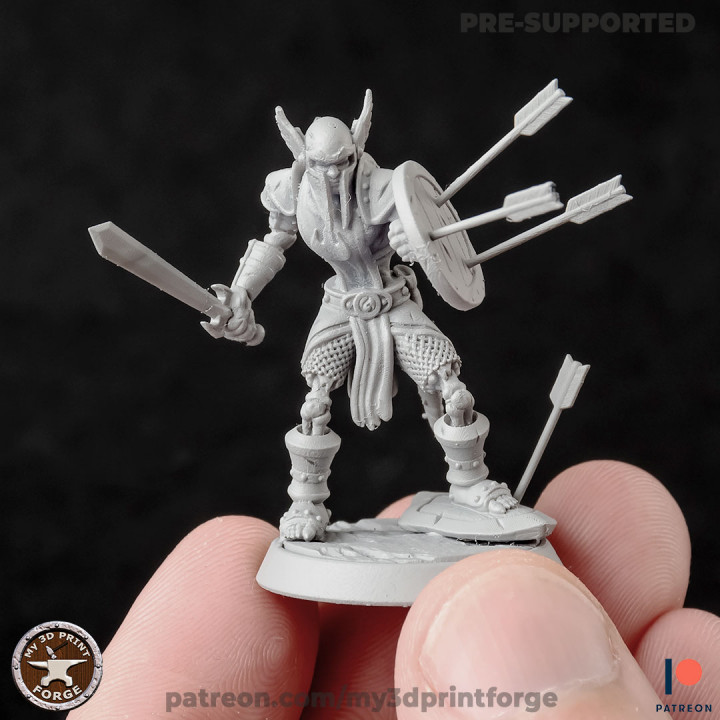 3D Printable Undead BUNDLE (15 Unique pre-supported STLs) by My3DPrintForge