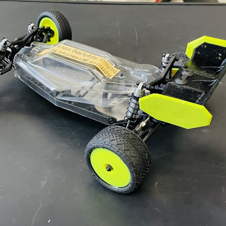 3D Printable Losi Mini-B Wing by Josh