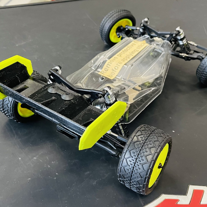 3D Printable Losi Mini-B Wing by Josh