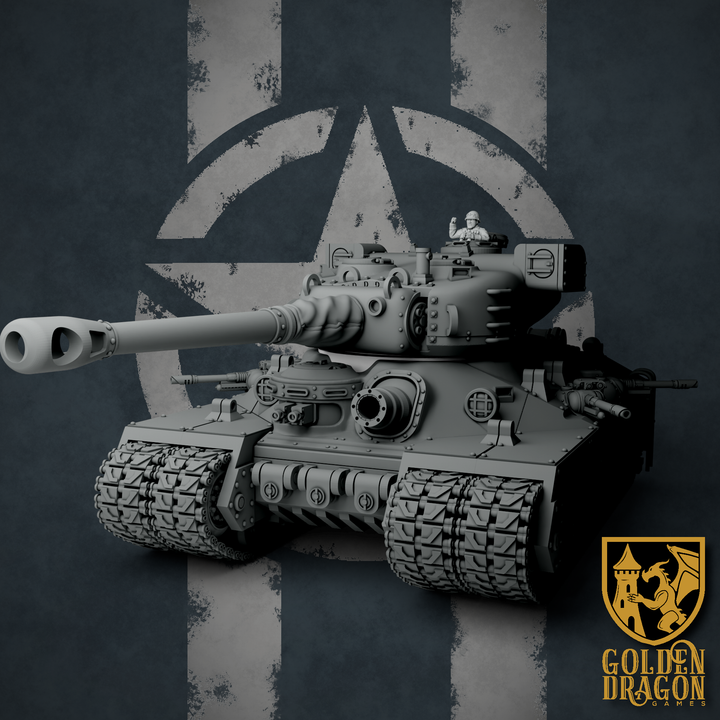 3D Printable United States - General George S. Patton by Golden Dragon ...