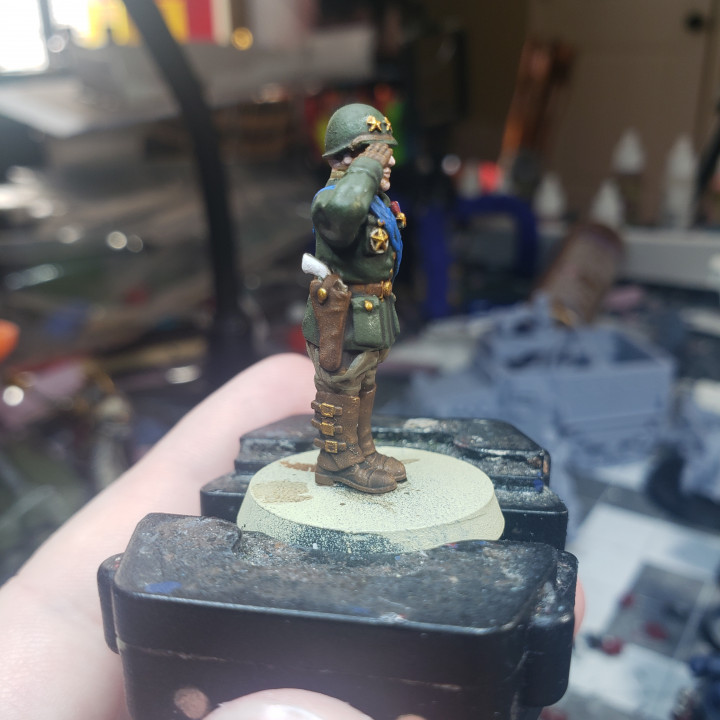 3D Printable United States - General George S. Patton by Golden Dragon ...