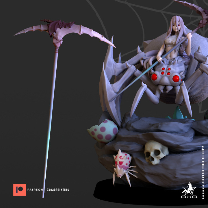 3D Printable Kumoko Spider so I'm a spider so what Weapon Cosplay by ...