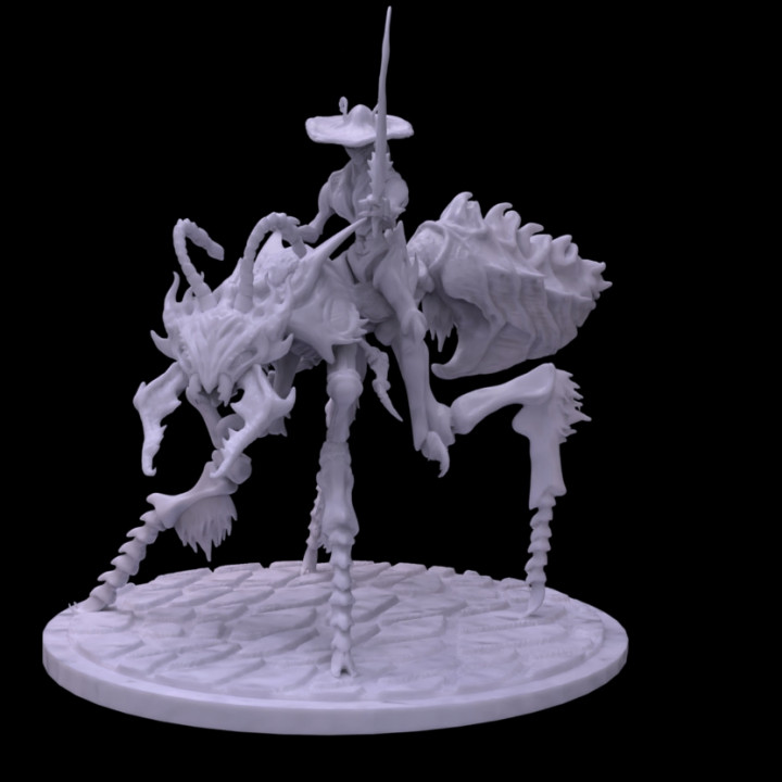 3D Printable Ant rider of the insectoid army by tenzen