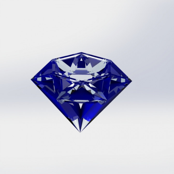 3D Printable Diamond by Marcos Daniel Gomez