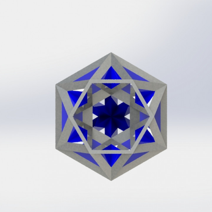3D Printable Diamond by Marcos Daniel Gomez