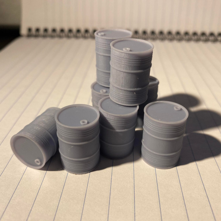 3D Printable Barrel Terrain by Harriet