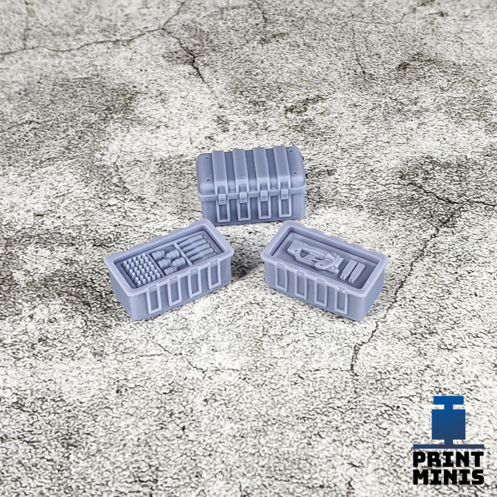 3D Printable The Arms Dealer Store - Terrain Kit - Night Market ...