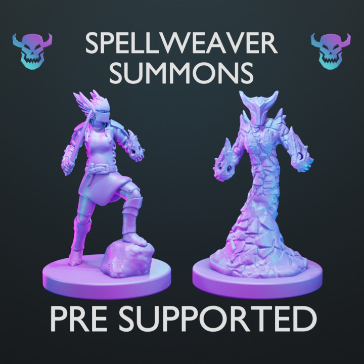 3D Printable Spellweaver Summons Pack - Pre supported by Tom's Twisted ...