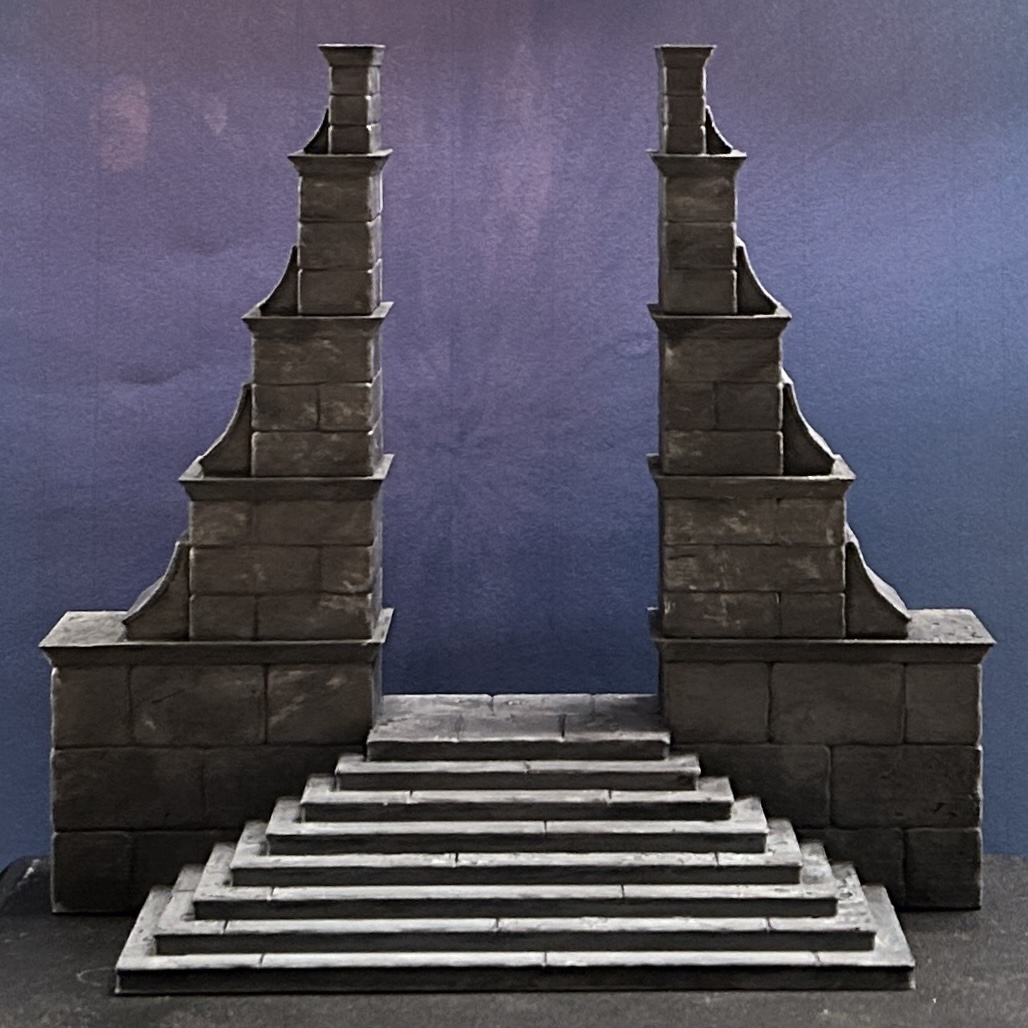 3D Printable A fan art, just for fun. The waygate from "The wheel of ...