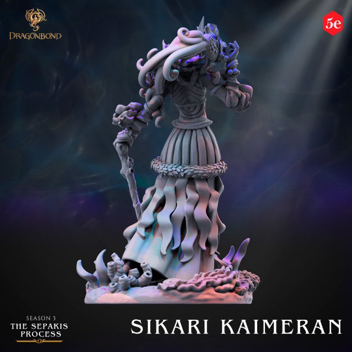 3D Printable Dragonbond: Sikari Kaimeran by Draco Studios