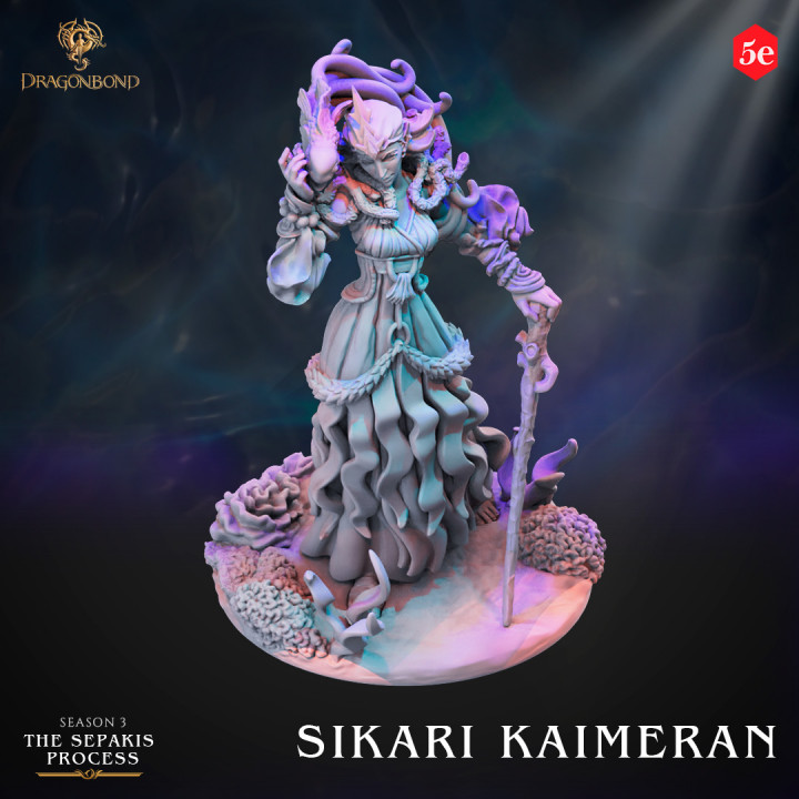 3D Printable Dragonbond: Sikari Kaimeran by Draco Studios